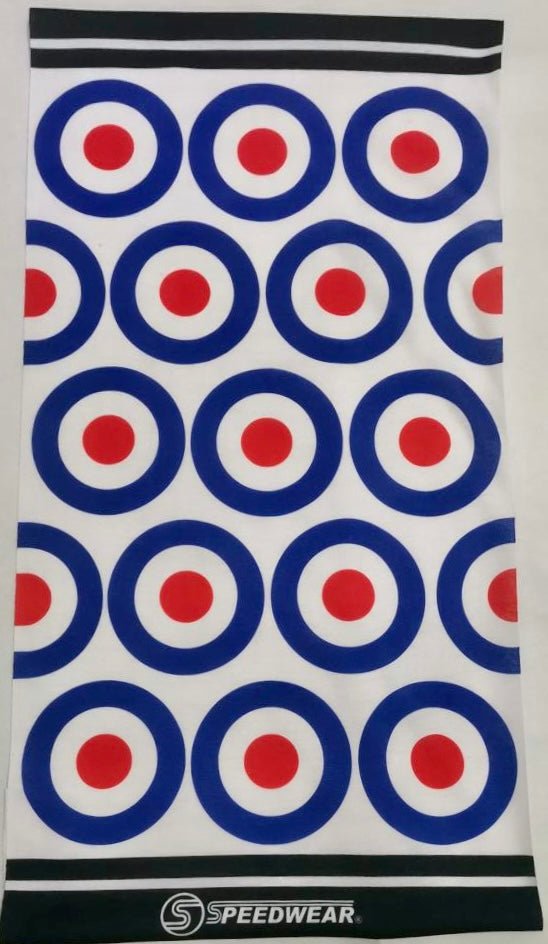 Red/Whir/Blue Mod Roundel Neck Warmer– Speedwear Ltd